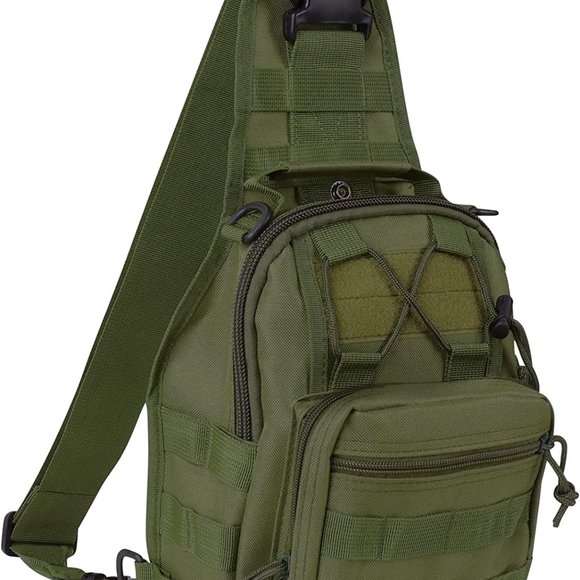 sroushaa | Bags | Tactical Sling Backpack Rover Shoulder Sling Pack ...